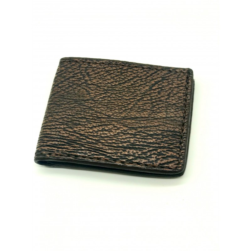 Safari Shark Hide Bifold Wallet - Mayhem Leather